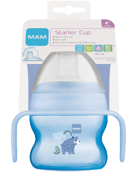 Mam Starter Cup drikkekopp blå 150 ml 1 stk - Apotek 1