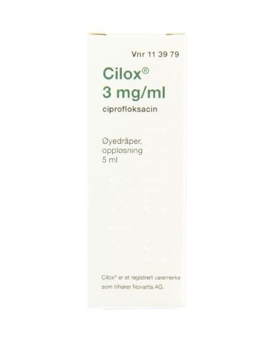 Cilox Øyedråper, oppløsning 3 mg/ml 5 ml - Apotek 1