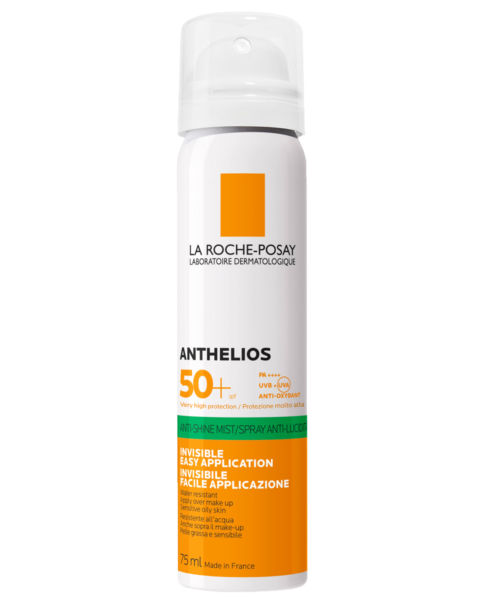 La Roche-Posay Anthelios Anti-shine Mist solspray til ansikt SPF50+ 75 ...