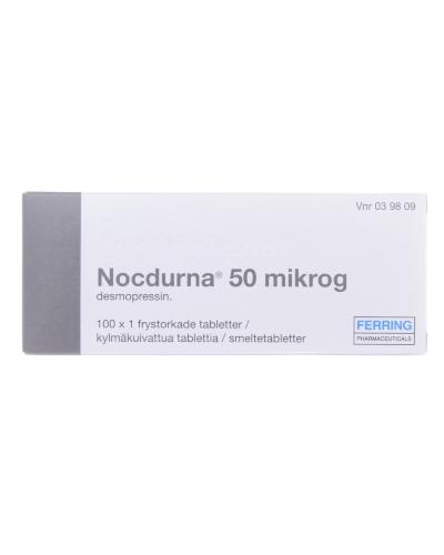 Nocdurna 50 mikrog smeltetabletter blisterpakning, endose 100stk - Apotek 1