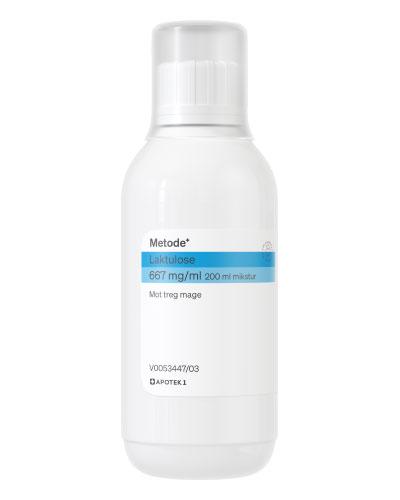 Metode laktulose 667mg/ml mikstur 200 ml - Apotek 1 Metode laktulose 667mg/ml mikstur 200 ml - Apotek 1
