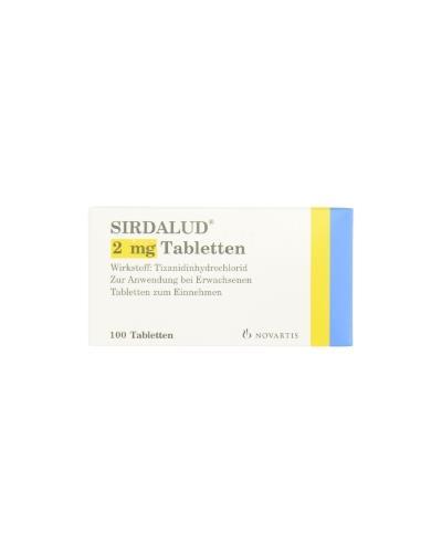 Sirdalud 2mg tabletter 100 enpac - Apotek 1