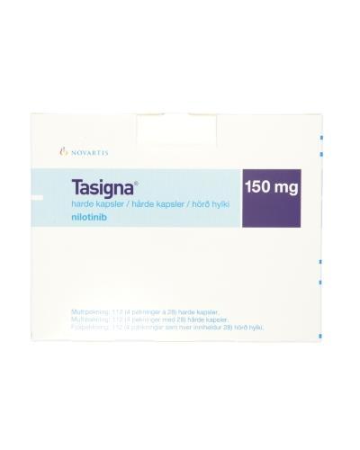 Tasigna Kapsel, hard 150 mg 112 stk - Apotek 1