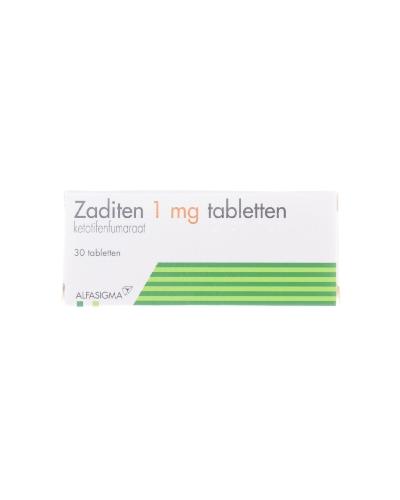 Zaditen 1mg tabletter 30 stk - Apotek 1