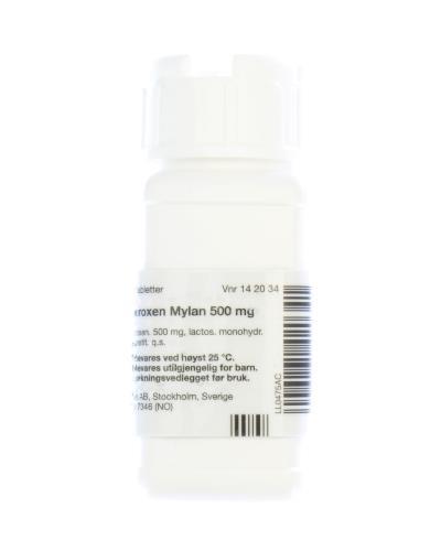 Naproxen Mylan Tablett 500 mg 100 stk - Apotek 1