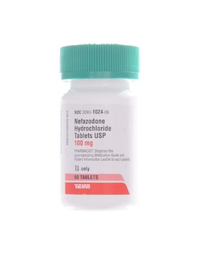 Nefazodone 100mg tabletter 60 stk - Apotek 1