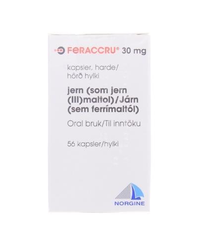 Feraccru 30 mg harde kapsler 56 stk - Apotek 1