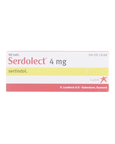 Serdolect Tablett, filmdrasjert 4 mg 98 stk - Apotek 1