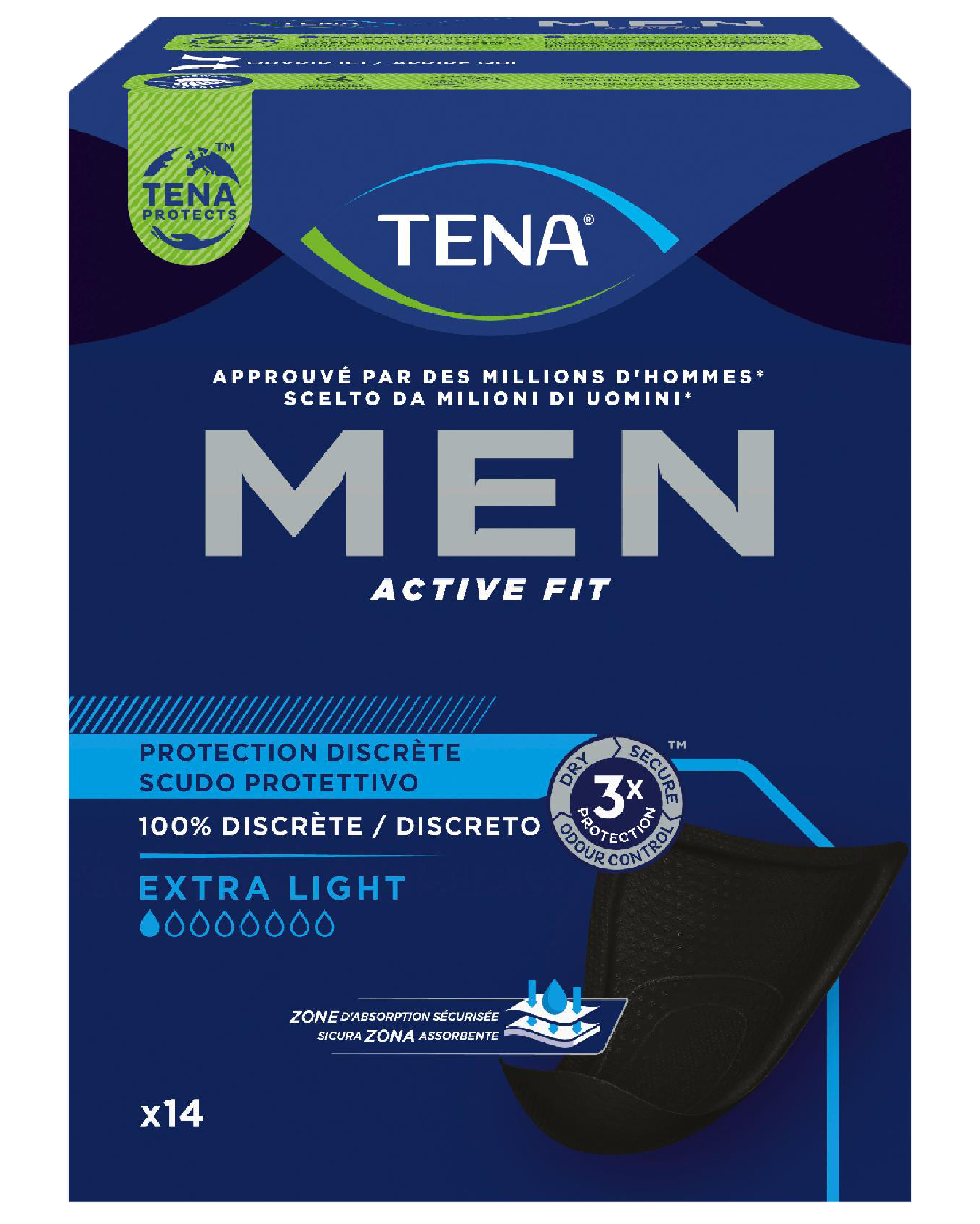 TENA Men Level 0 innlegg 14 stk - Apotek 1