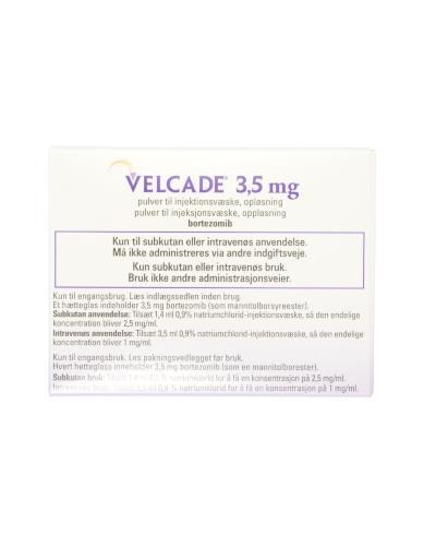 Velcade Pulver til injeksjonsvæske, oppløsning 3,5 mg 1x3,5 mg - Apotek 1