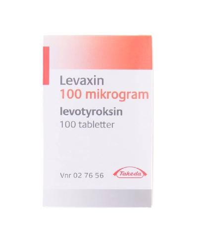 Levaxin 100 mikrog tabletter 100stk - Apotek 1