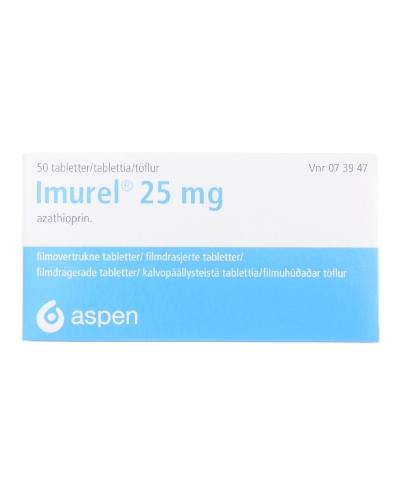 Imurel Tablett, filmdrasjert 25 mg 50 stk - Apotek 1