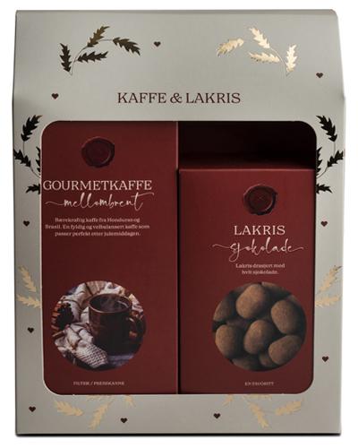 Apotekets gavesett med kaffe og lakris 200+100g - Apotek 1