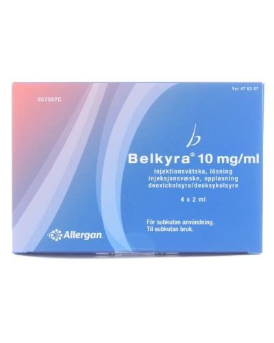 Belkyra 10 mg/ml injeksjonsvæske, oppløsning hetteglass 4x2 ml - Apotek 1