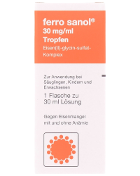 Ferro sanol 30 mg/ml dråper 30 ml - Apotek 1