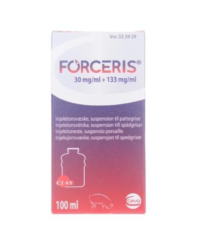 Forceris - 30 mg/ml / 133 mg/ml injeksjonsvæske, suspensjon hetteglass ...