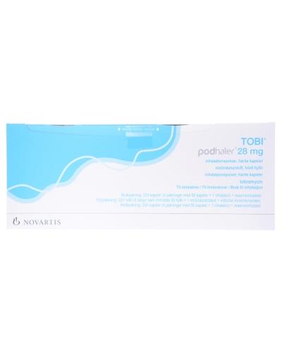 Tobi Podhaler Inhalasjonspulver, hard kapsel 28 mg 4x56 stk - Apotek 1