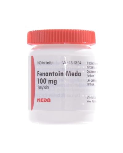Fenantoin Meda Tablett 100 mg 100stk - Apotek 1