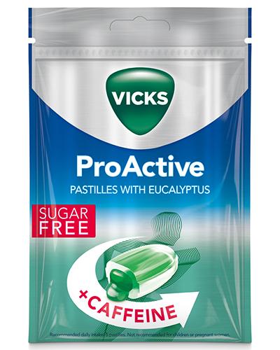 Vicks Proactive halstabletter eukalyptus+koffein 72 g - Apotek 1