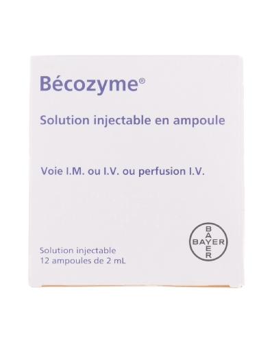 Becozyme injeksjon 12x2 mlamp - Apotek 1