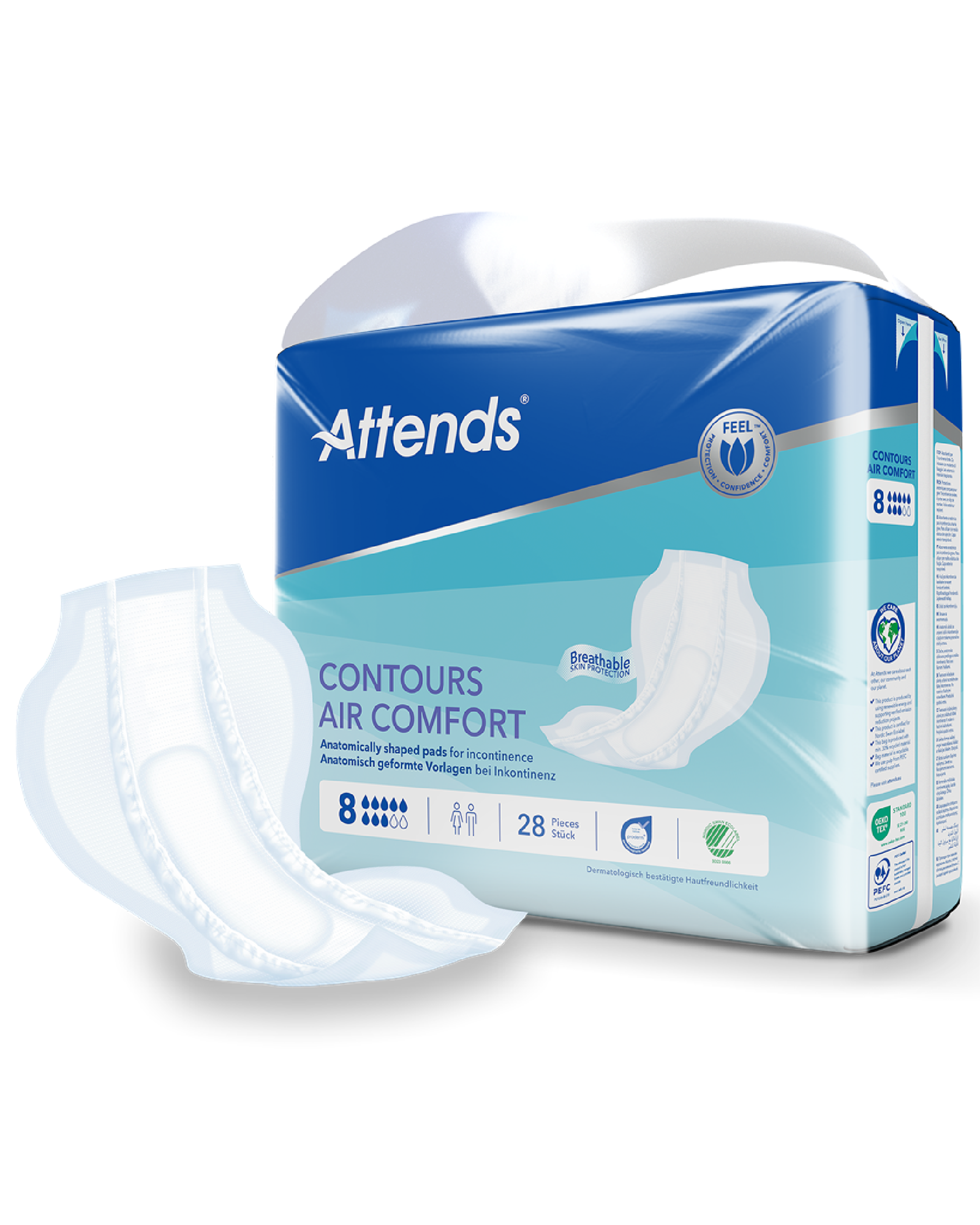 Attends Contours Air Comfort 8 28 stk - Apotek 1