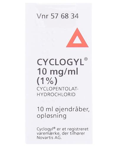 Cyclogyl 1% øyedråper 10 ml - Apotek 1