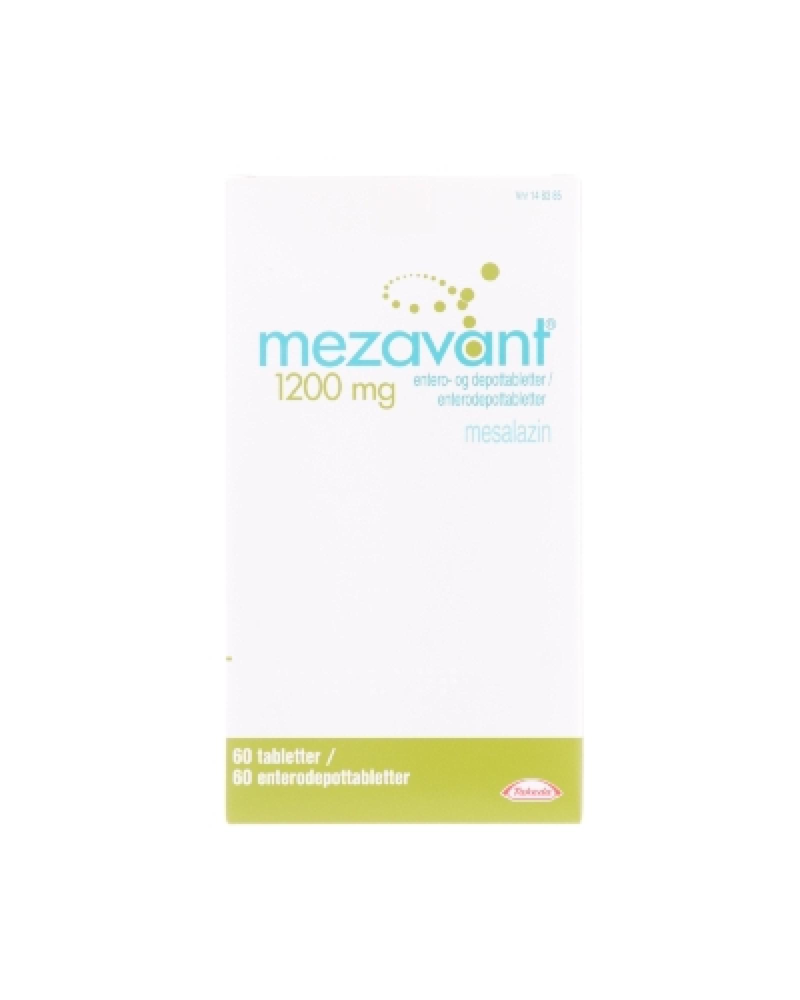 Mezavant Enterodepottablett 1200 mg 60 stk - Apotek 1