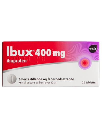 Ibux 400mg tabletter 20stk - Apotek 1