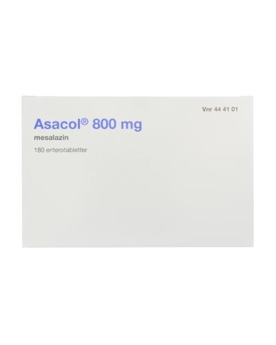 Asacol 2care4 800 mg enterotabletter 180 stk - Apotek 1