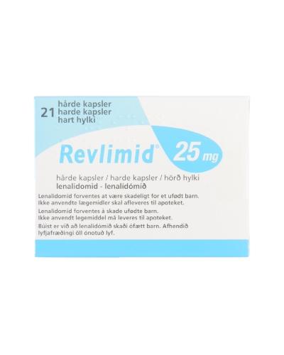 Revlimid Kapsel, hard 25 mg 21 stk - Apotek 1