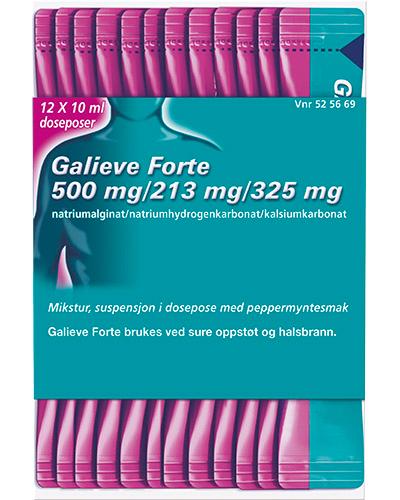 Galieve Forte mikstur doseposer 12x10 ml - Apotek 1