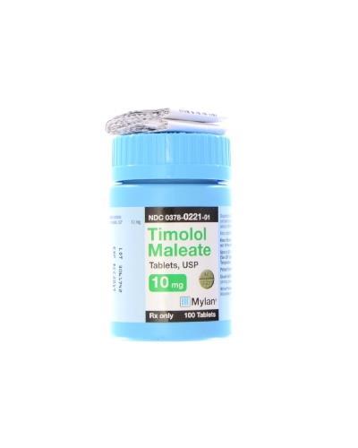 Timolol maleate 10mg tabletter 100 stk - Apotek 1