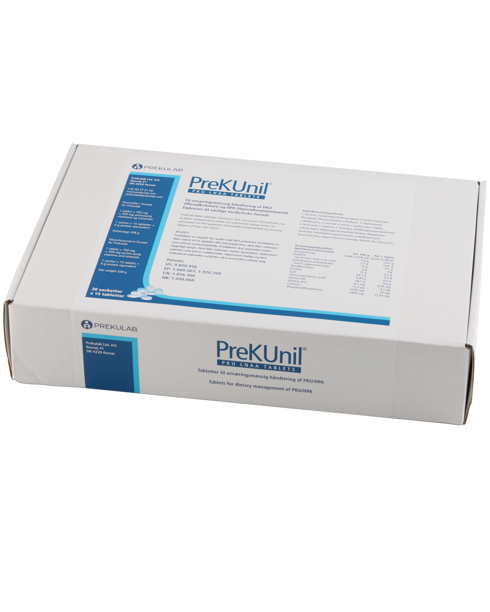 PreKUnil PKU LNAA tabletter 450 stk - Apotek 1