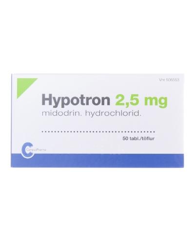 Hypotron 2,5 mg tabletter 50stk - Apotek 1