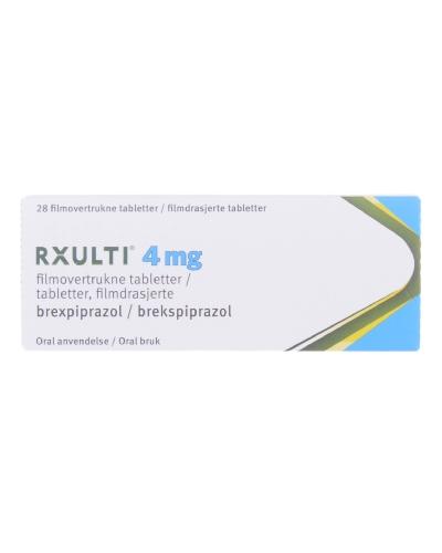 Rxulti 4 mg tabletter 28 stk - Apotek 1