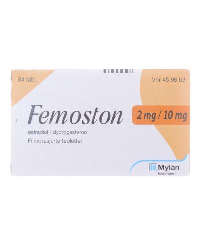 Femoston 2 mg/10 mg tabletter, filmdrasjert 84stk - Apotek 1