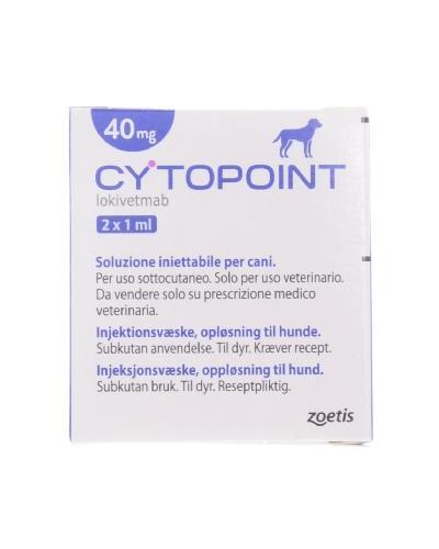 Cytopoint 40 mg/ml injeksjonsvæske, oppløsning til hund hetteglass 2x1 ...
