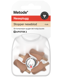 Metode neseplugg 4 stk - Apotek 1