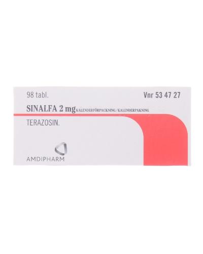 Sinalfa Tablett 2 mg 98 stk - Apotek 1