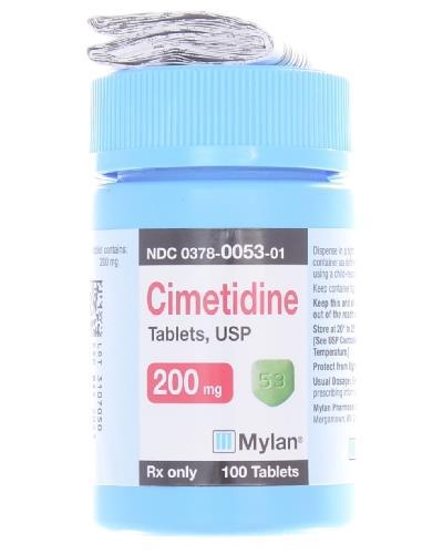 Cimetidine mylan 200mg tabletter 100STK - Apotek 1