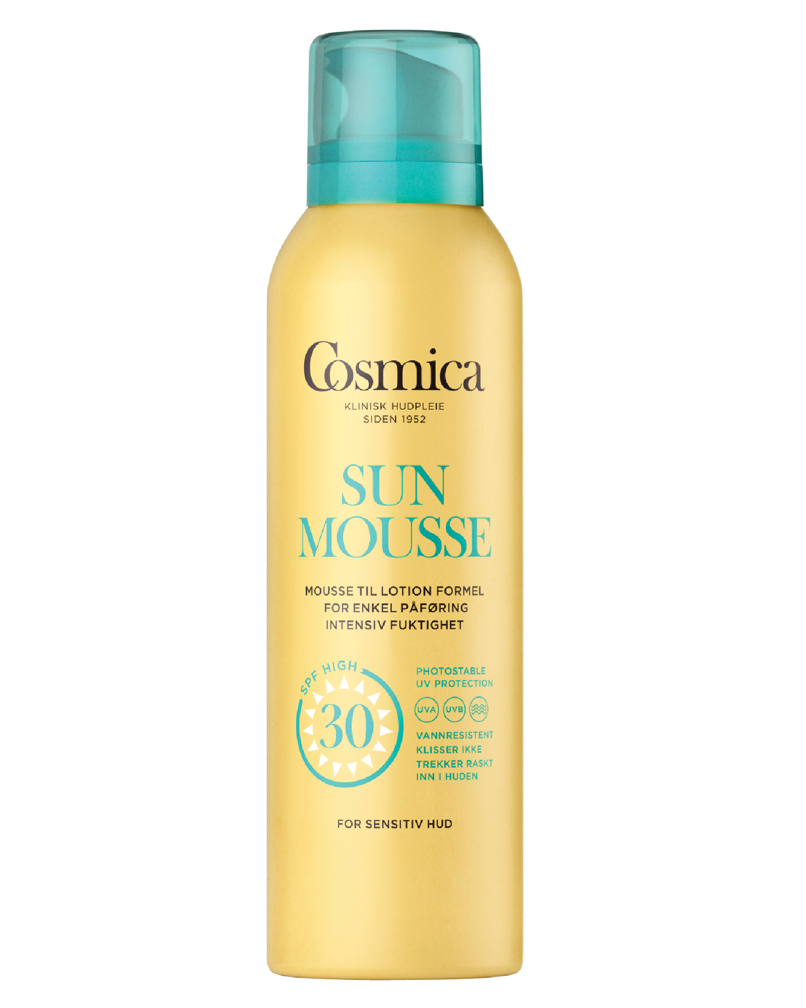 Cosmica Sun Mousse solkrem SPF30 150 ml - Apotek 1