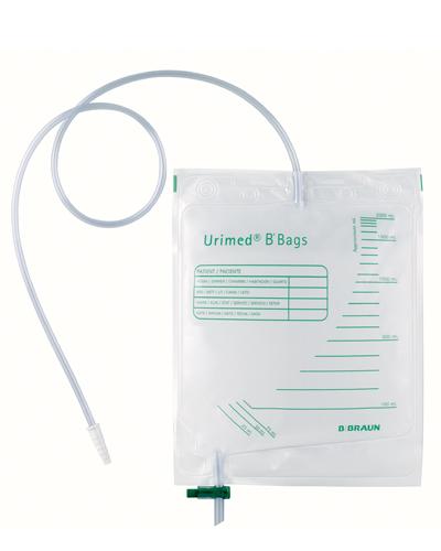 Urinpose Urimed B'Bag 1,5 liter med kran usteril 200 stk - Apotek 1