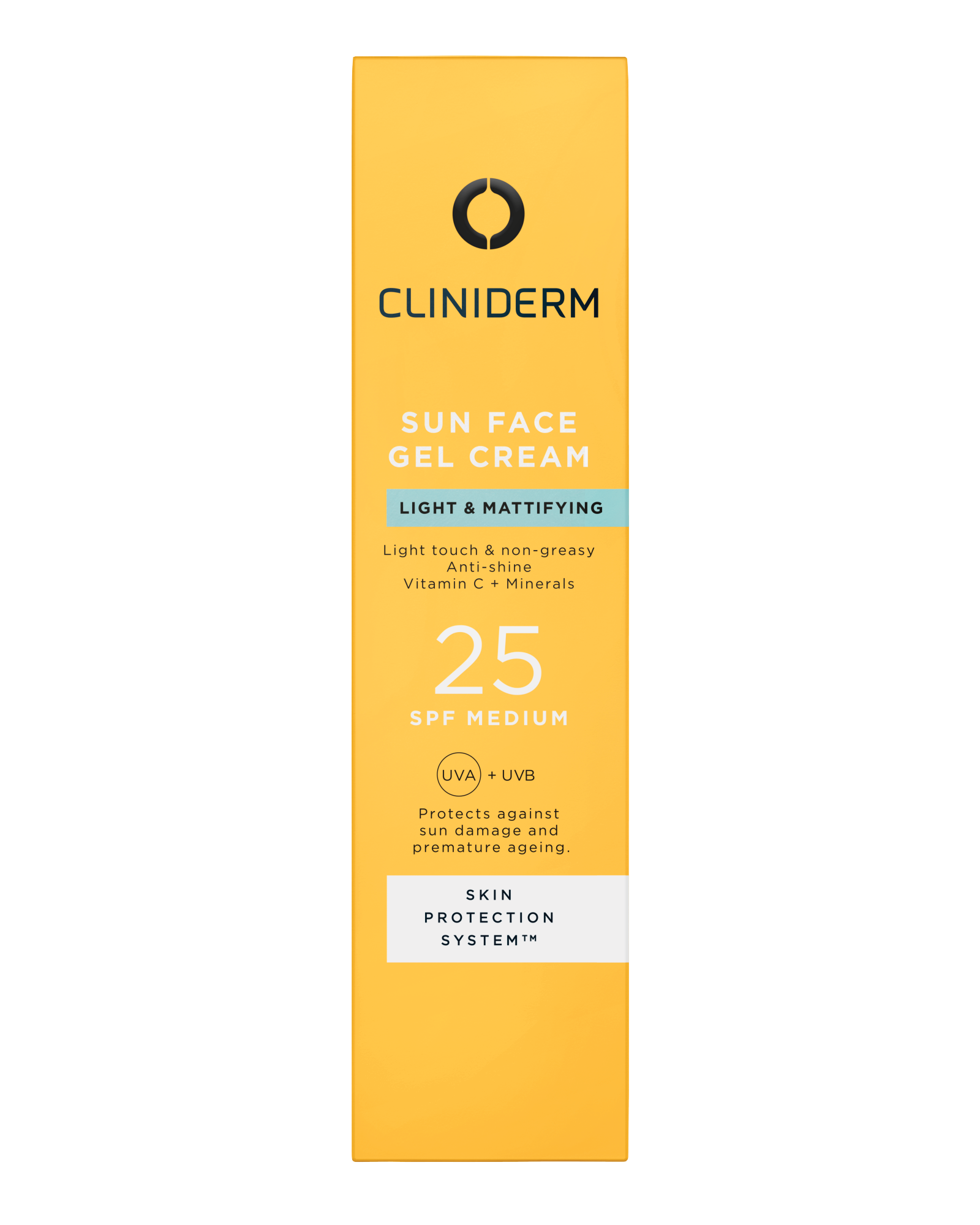 Cliniderm Light & Mattifying Sun Gel solkrem SPF25 50 ml - Apotek 1