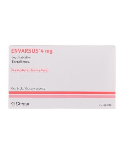 Envarsus Depottablett 4 mg 30 stk - Apotek 1