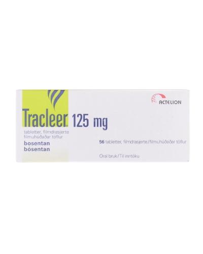Tracleer Tablett, filmdrasjert 125 mg 56 stk - Apotek 1