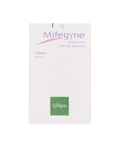Mifegyne Tablett 200 mg 3x1 stk - Apotek 1