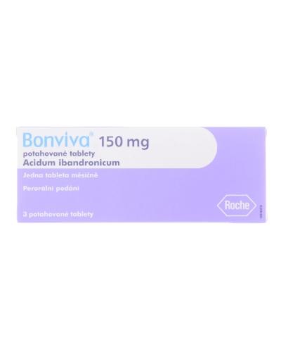 Bonviva Tablett, filmdrasjert 150 mg 3 stk - Apotek 1
