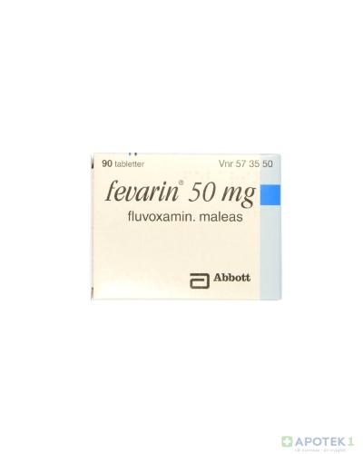 Fevarin Tablett, filmdrasjert 50 mg 90 stk - Apotek 1