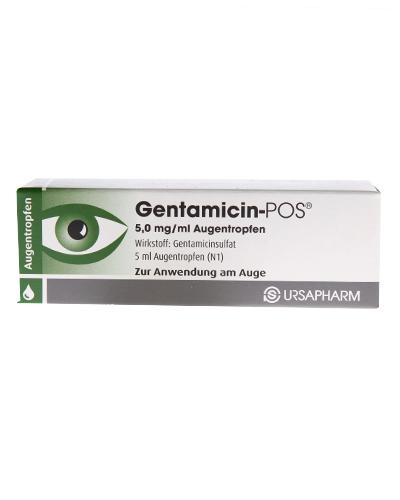 Gentamicin-POS 5mg/ml øyedråper 5 ml - Apotek 1