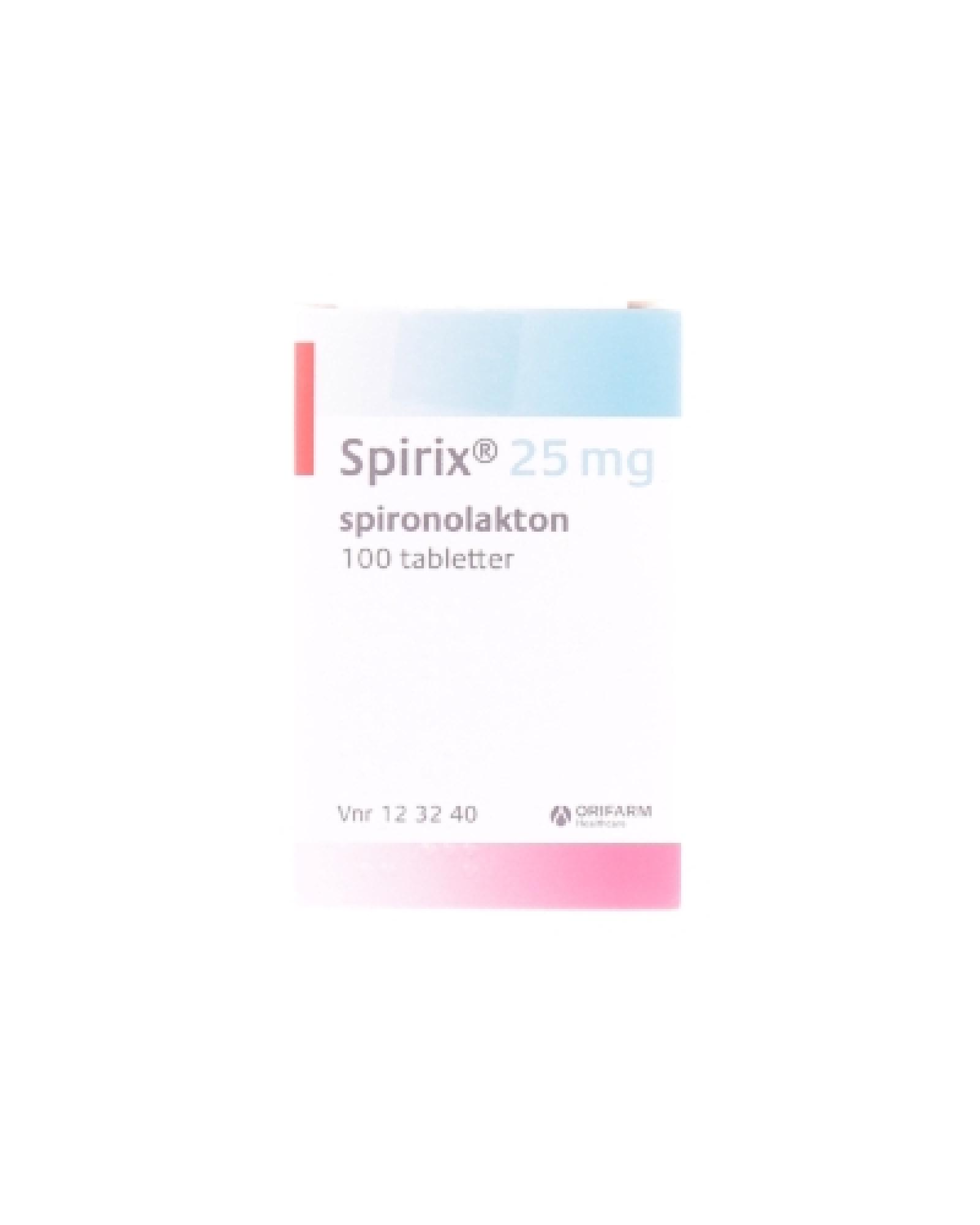 Spirix Tablett 25 mg 100 stk - Apotek 1